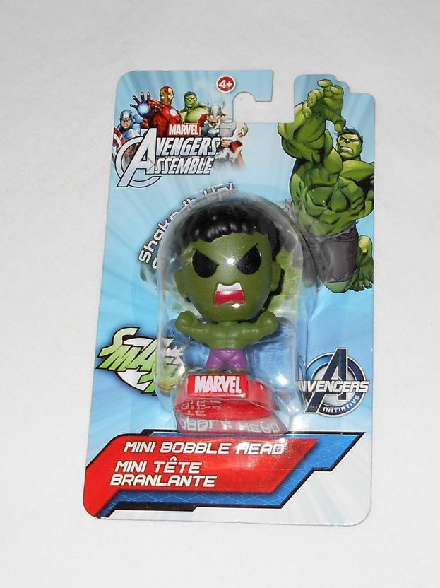 MARVEL Avengers Incredible Hulk Smash Mini Bobblehead - Avengers ...