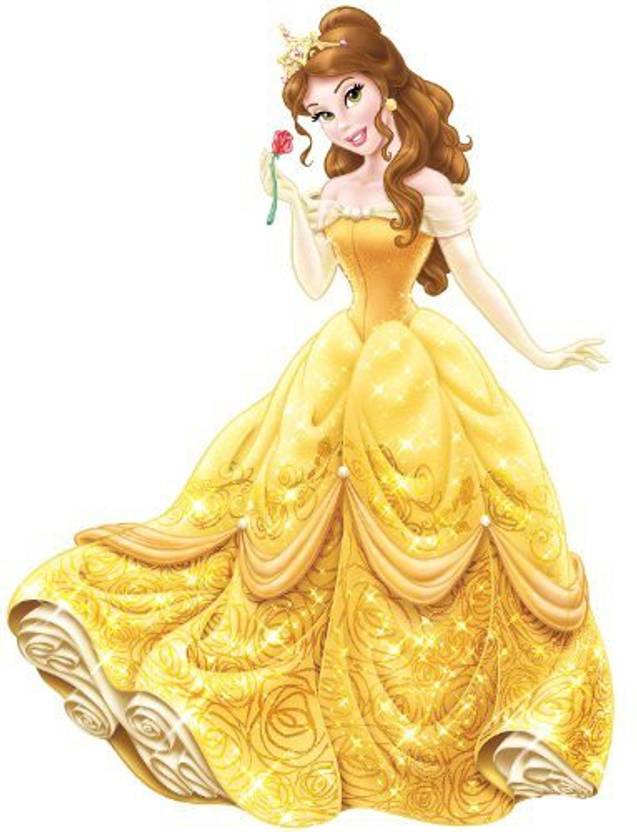 Roommates RMK2551GM Disney Princess Bell Peel and Stick Giant Wall ...