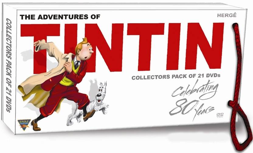 The Adventures Of Tintin (21 DVD Pack) Price in India - Buy The ...