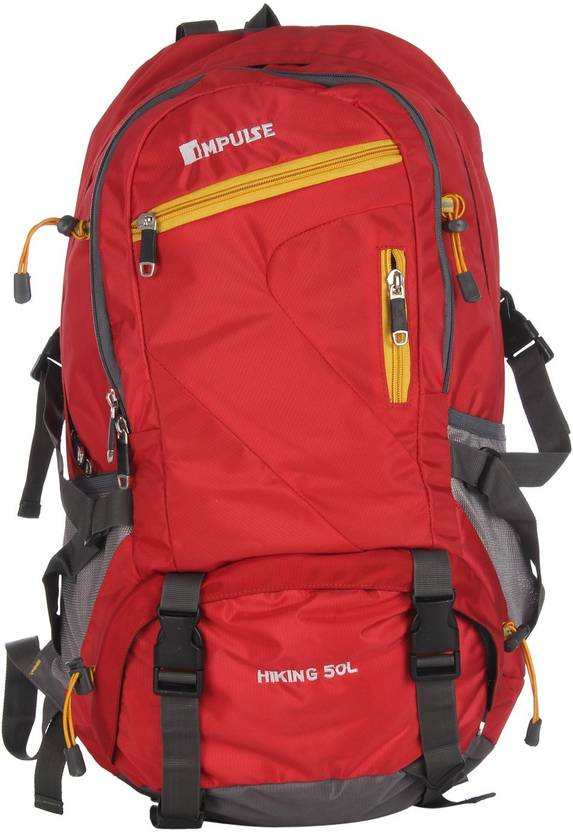 IMPULSE Rowdy Rucksack - 50 L Red - Price in India | Flipkart.com