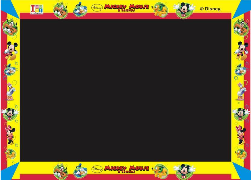 DISNEY Mickey Mouse & Friends My First Blackboard, Write & Wipe ...