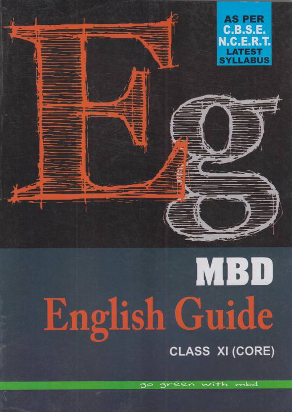 MBD English Guide Class- 11 ( Core ): Buy MBD English Guide Class- 11 ...