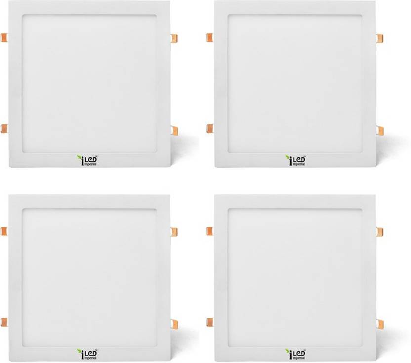 Imperial 24 Watt LED Panel light (Square, Warm White,3000-3500k, Combo ...