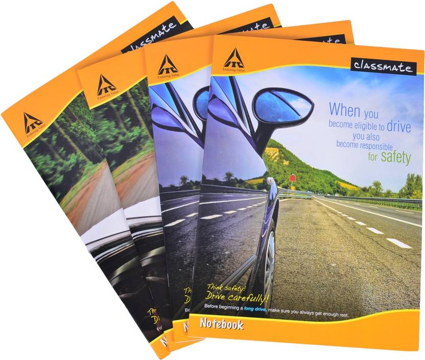 Classmate King Size Book-size Notebook Ruled 180 Pages Price in India ...