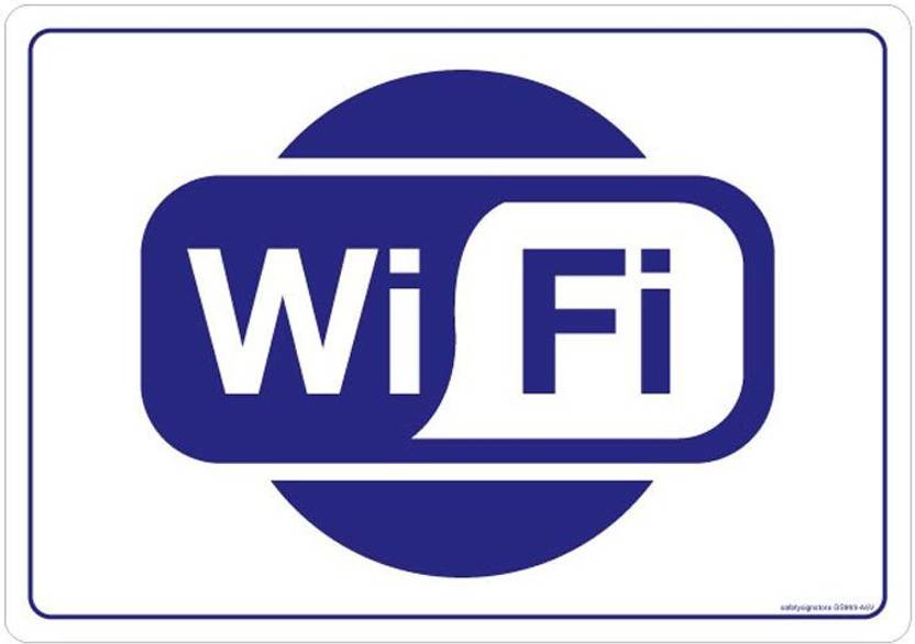 Safety Sign Store Wi-Fi - Graphic Emergency Sign Price in India - Buy ...