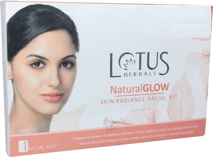 LOTUS Natural Glow Skin Radiance Facial Kit - Price in India, Buy LOTUS ...