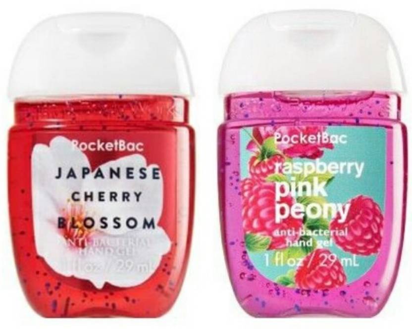 BATH & BODY WORKS Japanese Cherry Blossom & Raspberry Pink Peony Hand ...