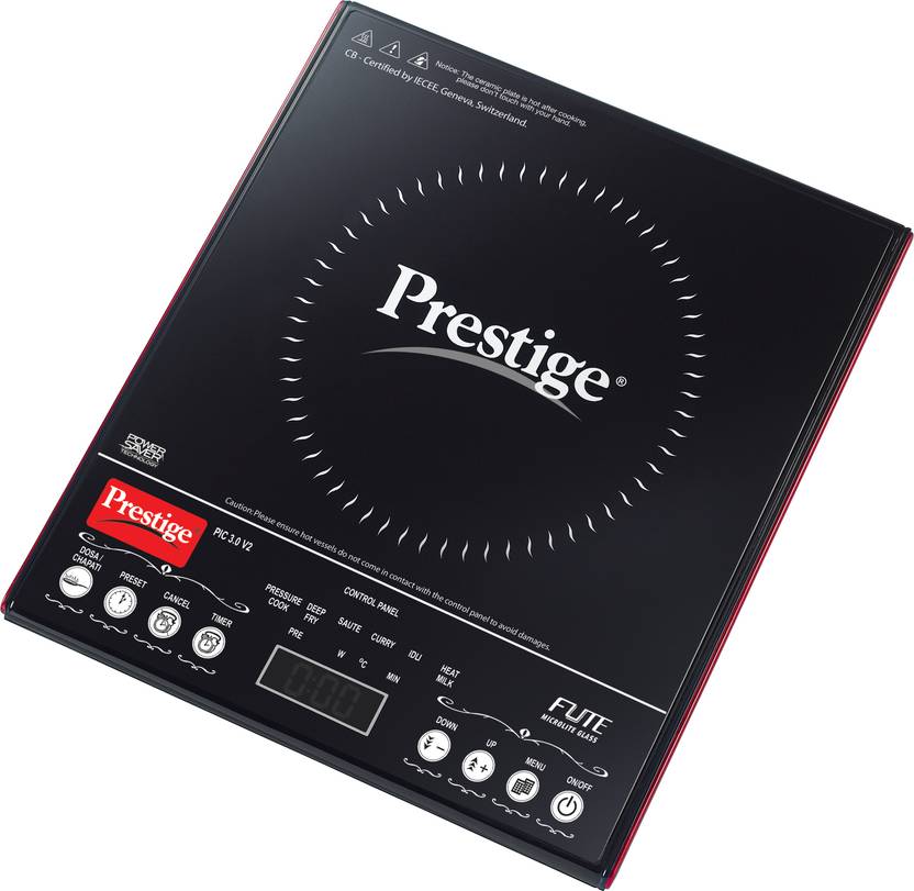 Prestige 2000 W Induction Cooktop Touch Panel - Buy Prestige 2000 W ...