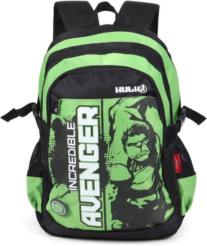 Flipkart.com | MARVEL Incredible Hulk School Bag 19 Inch Backpack ...