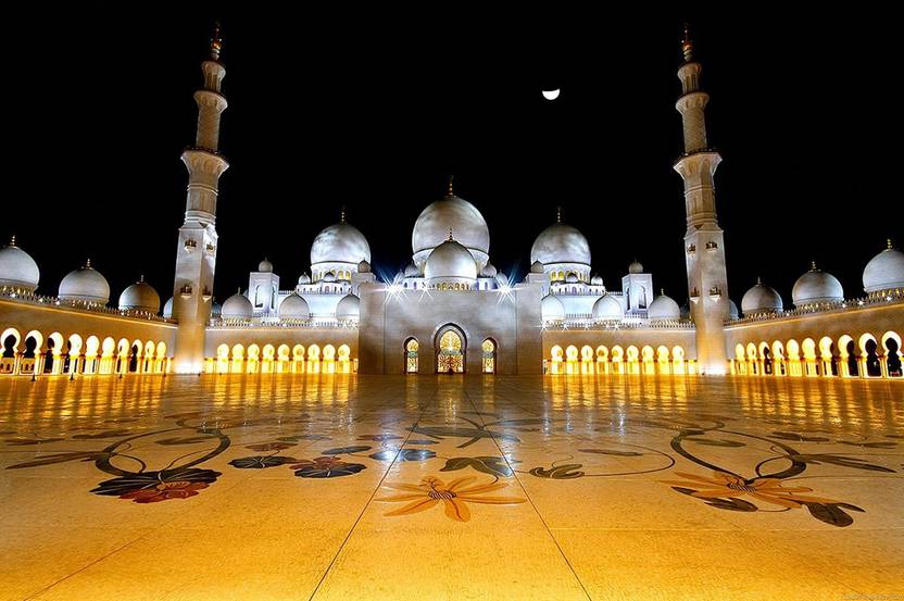 Sheikh Zayed Mosque Poster Paper Print - Religious posters in India ...