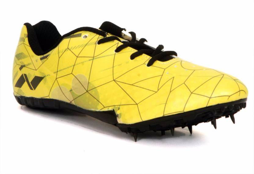 NIVIA Spikes - "SPIRIT" Running Shoes For Men - Buy Yellow Color NIVIA ...