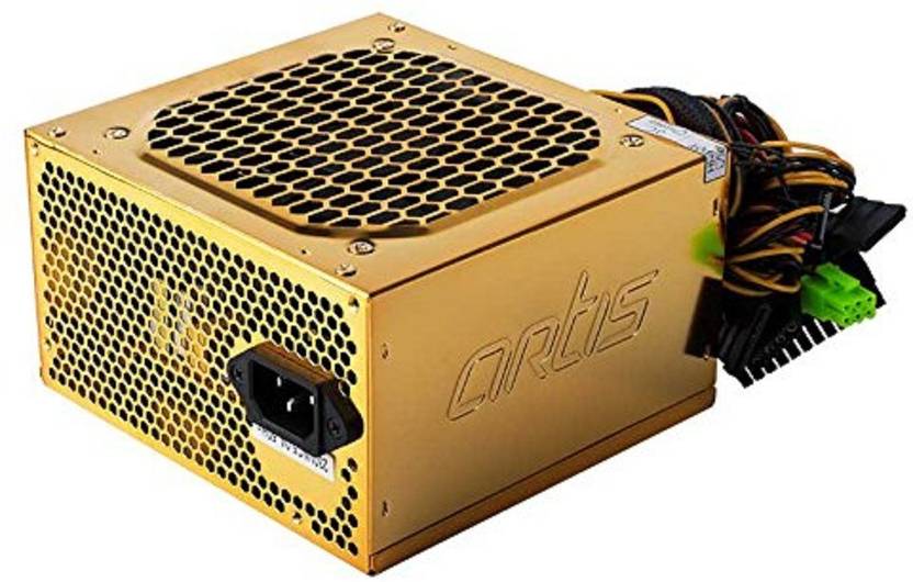 artis 500W SMPS Power Supply Unit 500 Watts Computer PSU with 4 SATA ...