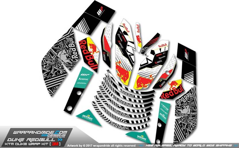 WRAP AND RIDE Sticker & Decal for Bike Price in India - Buy WRAP AND ...