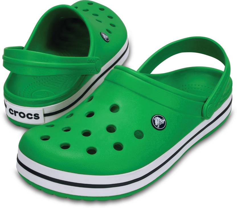CROCS Crocband Men Green Clogs - Buy 11016-3E3 Color CROCS Crocband Men ...