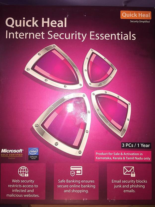 QUICK HEAL Internet Security 3.0 User 1 Year - Buy QUICK HEAL Internet ...