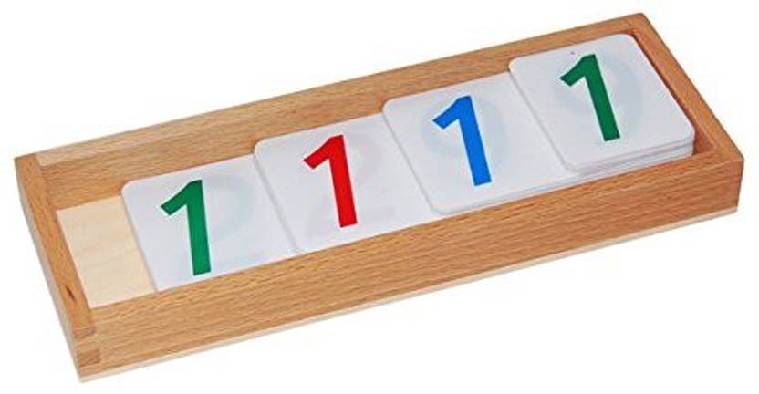 Elite Montessori Large Plastic Number Cards With Box (1-9000) Price in ...