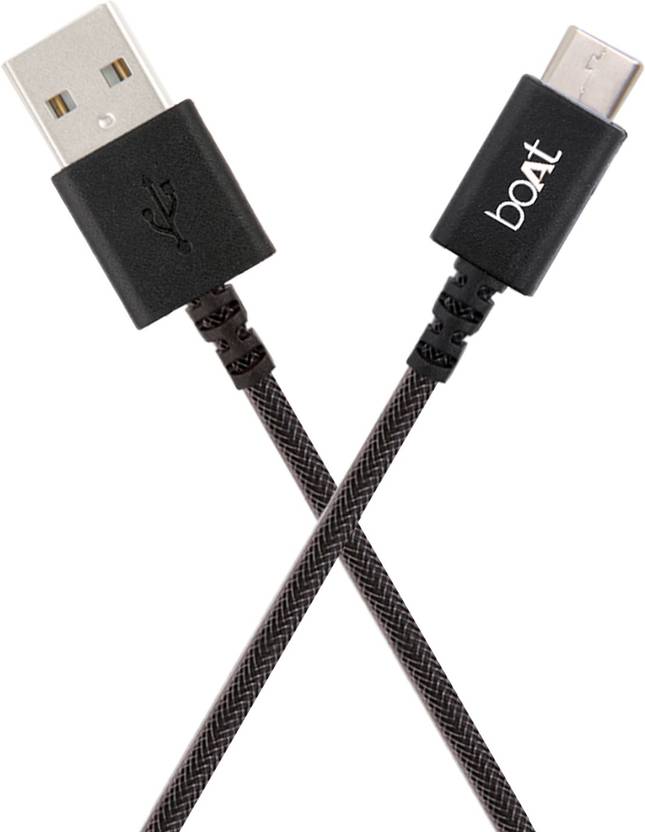 boAt USB Type C Cable 2 m Type C A400 - 2m - boAt : Flipkart.com