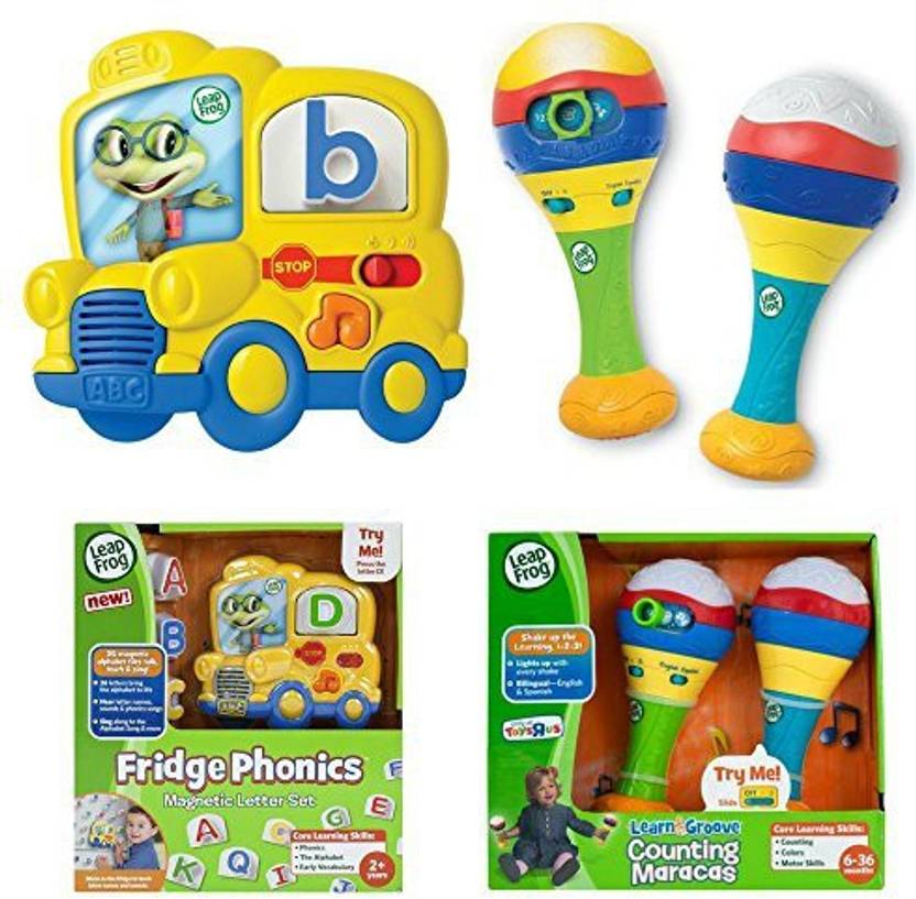 LeapFrog Learn & Groove Counting Maracas And Fridge Phonics Magnetic ...