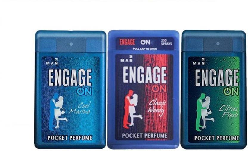 Buy Engage On Mens pocket perfume Perfume - 54 ml Online In India ...