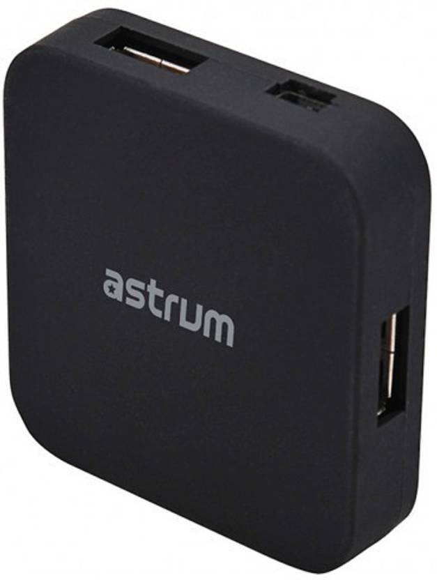 ASTRUM UH040 Mini 4 Ports USB Hub - Black USB Adapter - ASTRUM ...