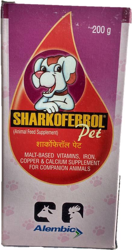 Alembic SHARKOFERROL PET (pack of 2) Pet Health Supplements Price in ...