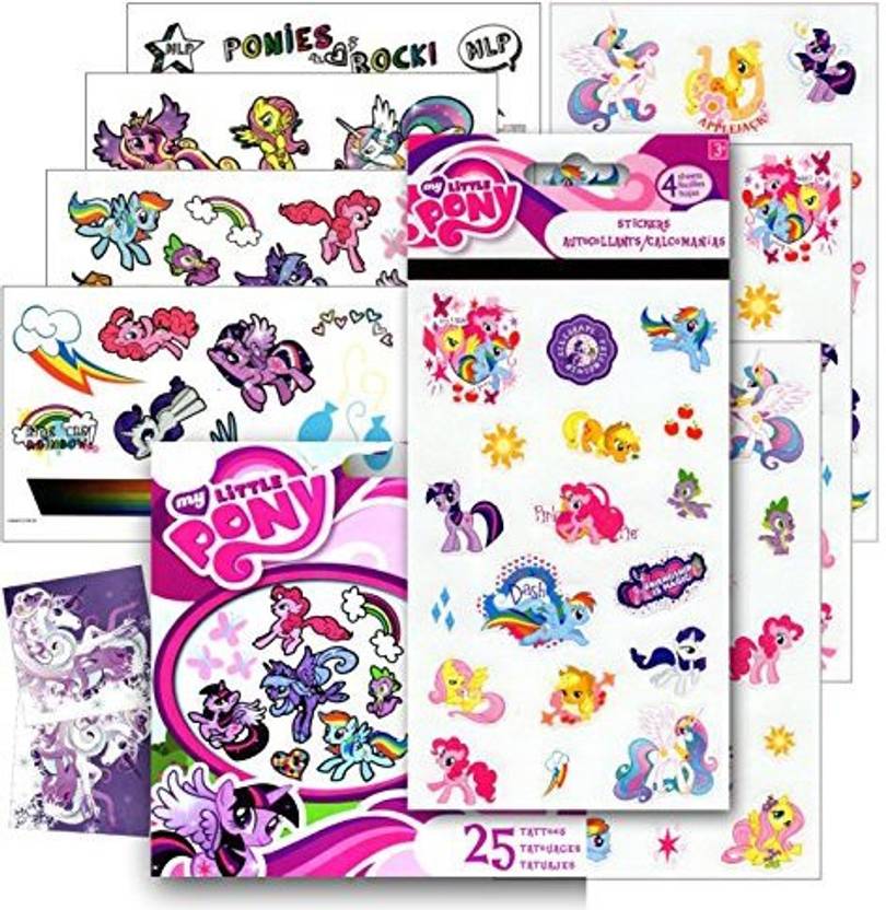 my LITTLE PONY Stickers And Tattoos ~ Twilight Sparkle, Rainbow Dash ...