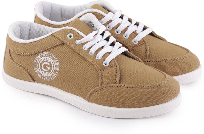 GLOBALITE Stumble Casual Shoes For Men - Buy Beige White Color ...