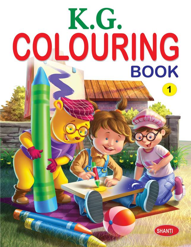 colouring books for children-KG Colouring Book - 1 - coloring books for ...
