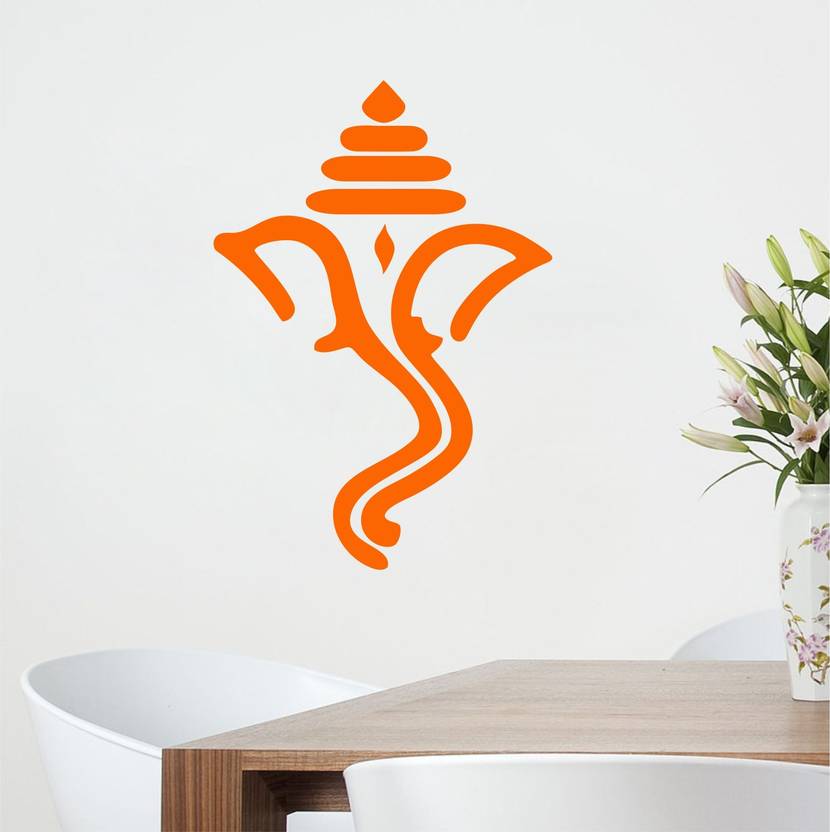 StickerYard 78 cm Shree Ganesh Ji Removable Sticker Price in India ...