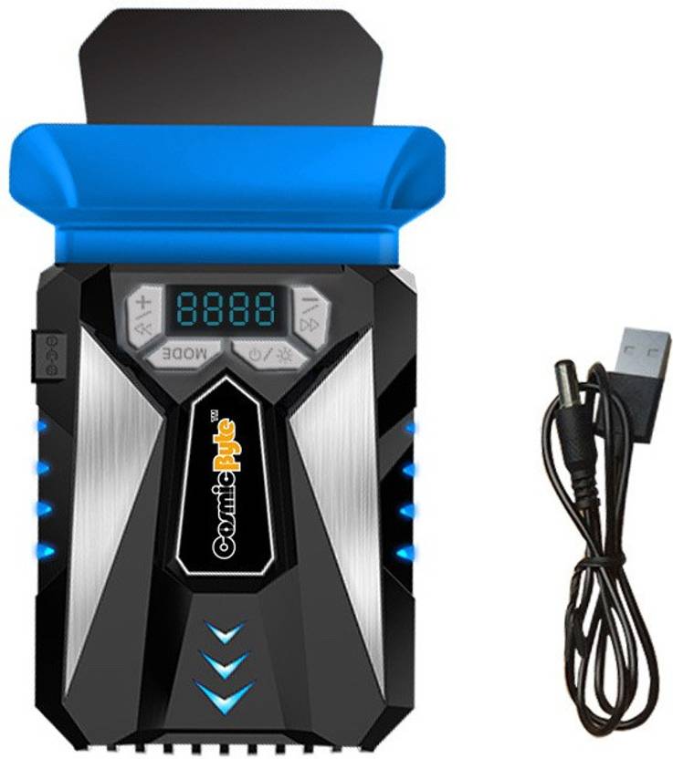 Cosmic Byte HailStorm Laptop Vacuum Cooler with Temperature Display and ...
