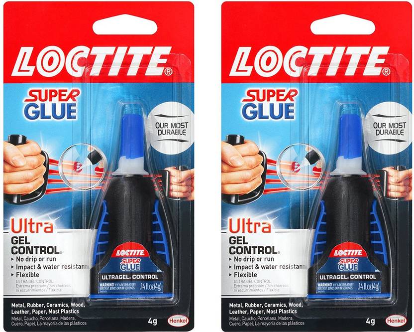 Flipkart.com | loctite Super Glue, Ultra Gel Control 4g - 2 Pack ...