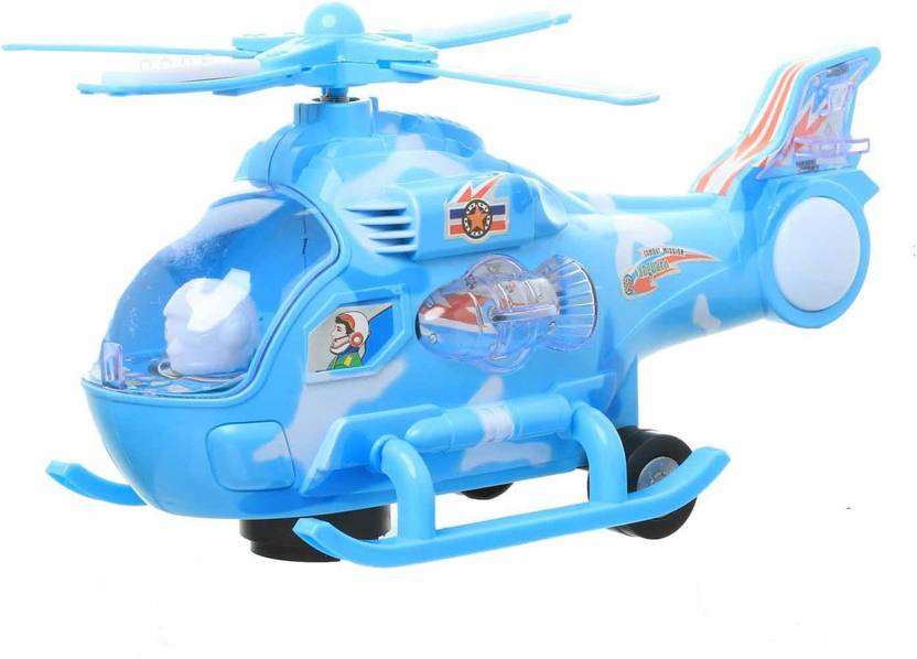 ZEUS Helicopter Hunting Aviation Aircraft Bump n Go Battery Operated ...