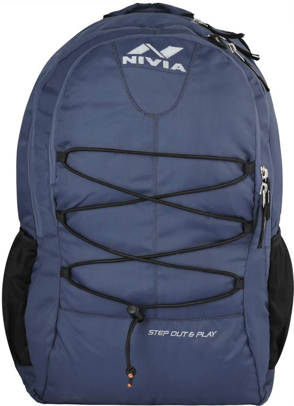 NIVIA Croma 30 L Laptop Backpack Navy Blue - Price in India | Flipkart.com