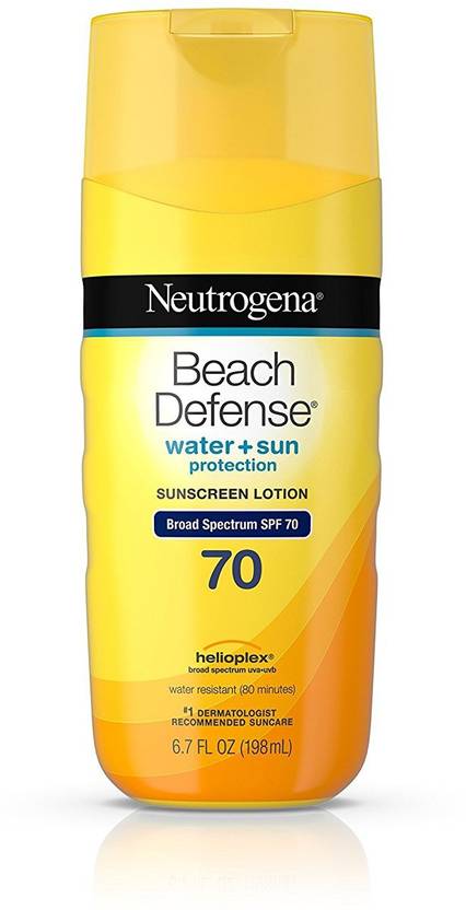 NEUTROGENA Sunscreen - SPF 50 PA++++ Beach Defense Sunscreen Lotion ...