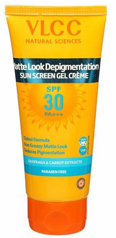 VLCC Sunscreen - SPF 50 PA+++ Matte Look Depigmentation Sun Screen Gel Cream - Price in India ...