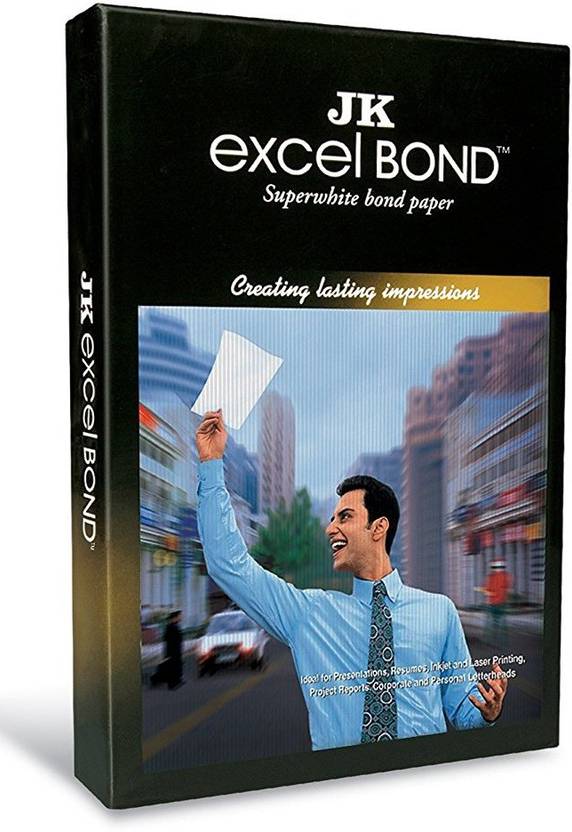 Flipkart.com | JK JK Excel Bond, A4 Paper, 100gsm, 500-Sheets Unruled ...