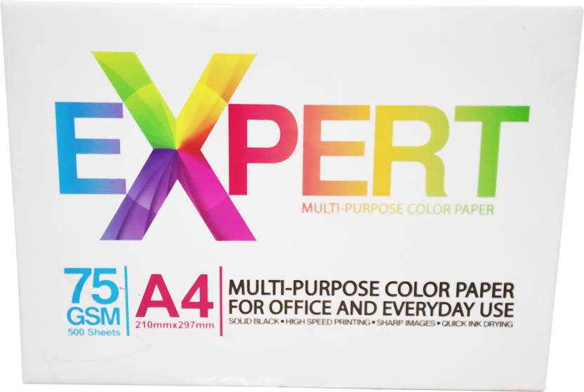 Flipkart.com | Expert Multi-Purpose A4 Colour Paper 500 Sheets(Yellow ...