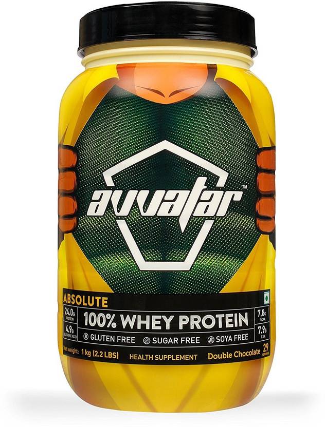 Avvatar Absolute 100% - 1 kg (Belgian Chocolate) Whey Protein Price in ...