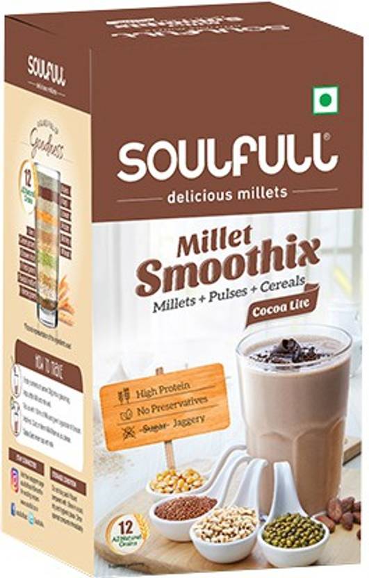 Soulfull Millet Smoothix- Cocoalite 30gm (Packets of 5) Price in India ...