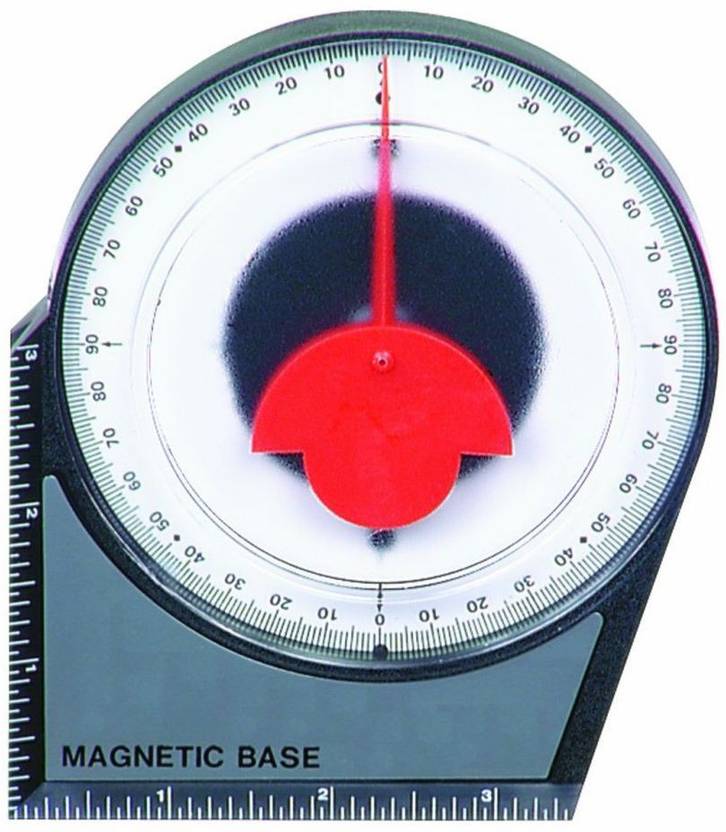 BALRAMA 4" Magnetic Angle Finder 4 inch Dial Gauge 0 to 90 Degree ...