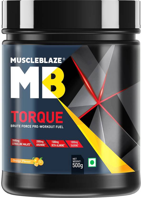 MUSCLEBLAZE Torque Pre-Workout Nutrition Drink Price in India - Buy ...