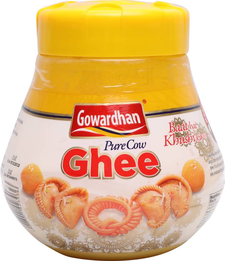 Gowardhan Pure Cow Ghee 1 L Plastic Bottle Price in India - Buy ...
