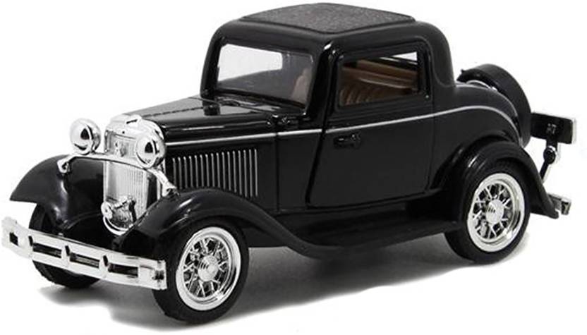 Webby 1:34 Scale Classic Vintage Die-Cast Model Pull Back Toy Car with ...