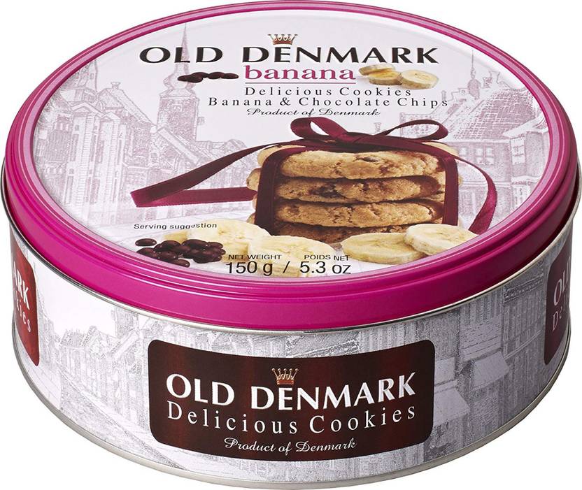 Jacobsens Old Denmark Banana & Chocolate Chip Cookies 150 g Cookies ...