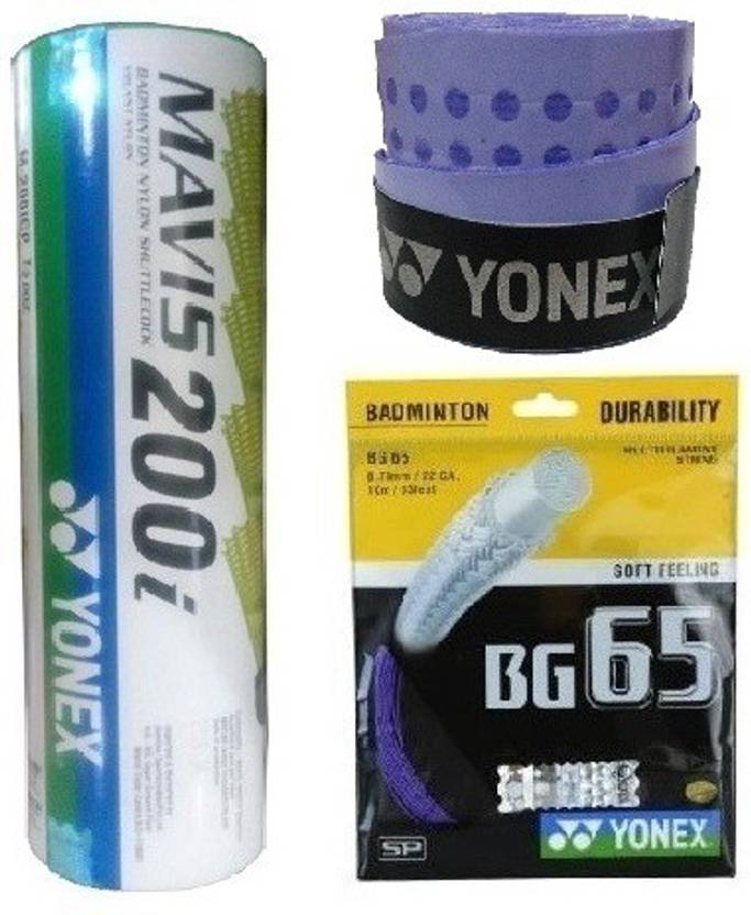 YONEX Combo of Three One 'Mavis 200i' Nylon Shuttle cock (Pack of 6 ...
