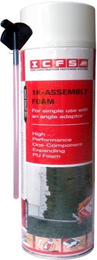 ICFS 1 K Assembly Polyurethane PU Expanding Foam Spray (750 ml) Adhesive Price in India - Buy ...