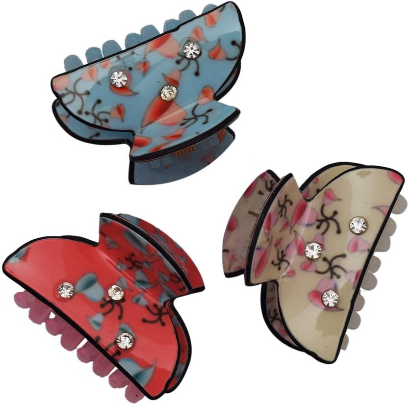 Fashion Air Women's 3 pc Hair Clature Set Hair Claw Price in India ...