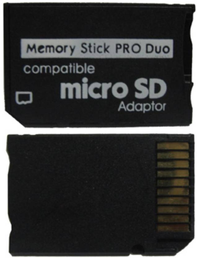F2s Micro SD TF to MS Memory Stick Pro Duo Adapter Card Reader Price in ...