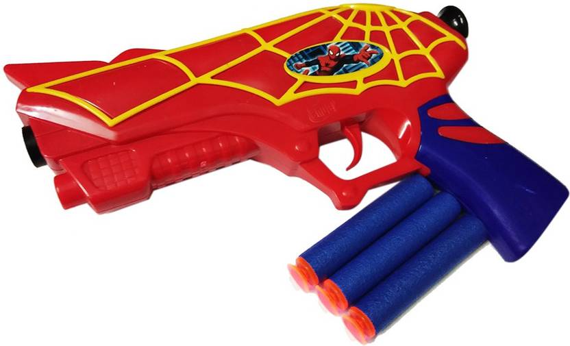 Fllik Spiderman Gun Red Guns & Darts - Spiderman Gun Red . shop for ...