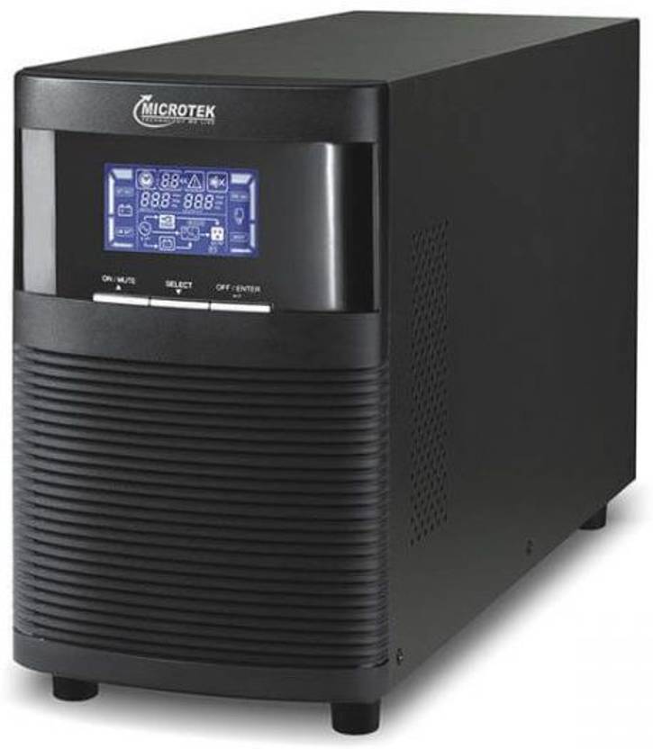 Microtek E2 1 KVA / 36 V WITHOUT BATTERIES ONLINE UPS E2-1KVA 36V Pure Sinewave 230 V Online ...